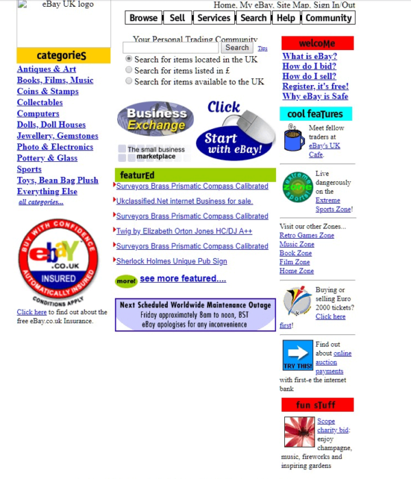 Change in web design – old sites vs new - Midas Creative